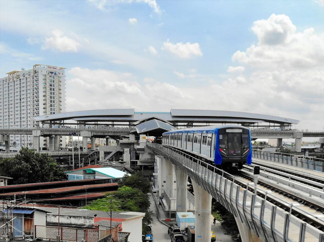 Bangkok Blue Line loop completed | Metro Report International | Railway ...