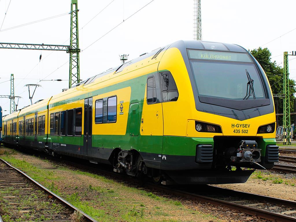 GySEV Flirt3 EMUs on test | News | Railway Gazette International