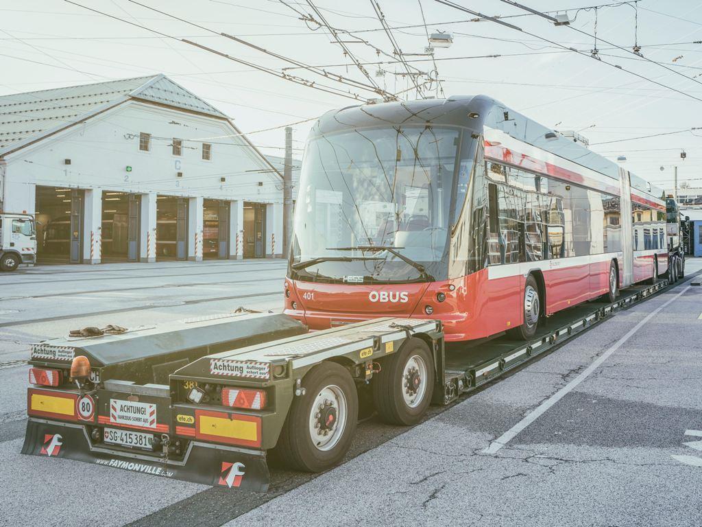 First battery trolleybus delivered to Salzburg | Metro Report ...