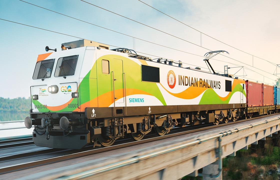 Indian Railways places order for 9 000 hp electric freight locomotives ...