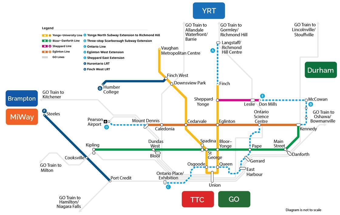 Toronto subway expansion funding announced | Metro Report International ...