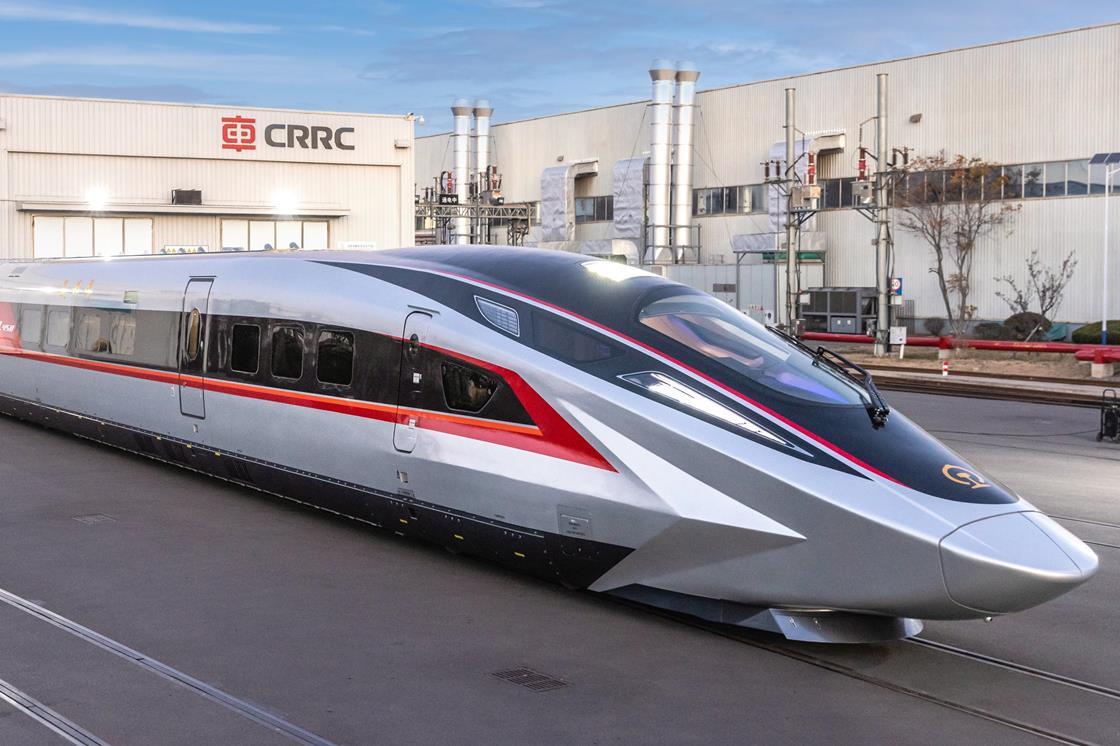 Prototype 450 km/h high speed trains unveiled in China | News | Railway ...