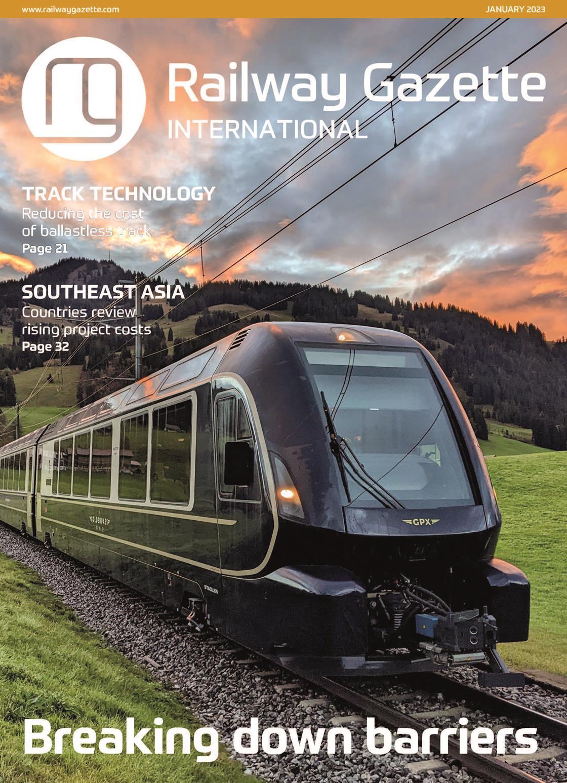 Railway Gazette International 2023 Digital Archive | Digital archive | Railway Gazette International