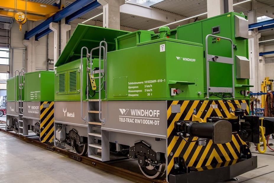 Timber wagon shunter delivered | News | Railway Gazette International