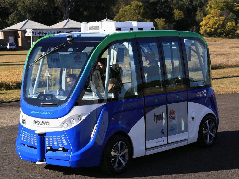 Sydney to test driverless shuttle | Metro Report International ...
