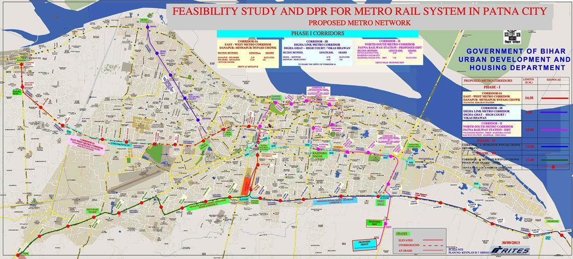 Patna Metro invites bids for Line 2 Phase 1 | Metro Report ...