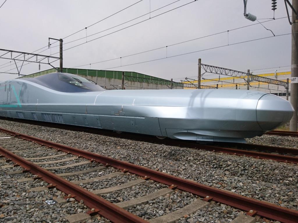 Completed ALFA-X test train unveiled | News | Railway Gazette International