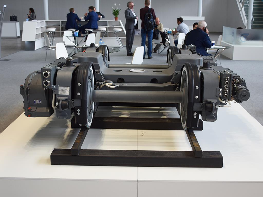 Narrow gauge tram bogie unveiled | Metro Report International | Railway ...