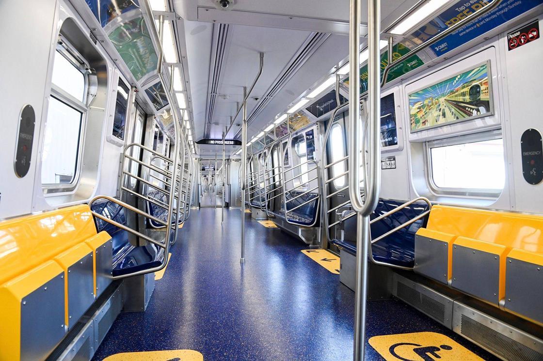 New York’s first walk-through Subway trains unveiled | Metro Report ...