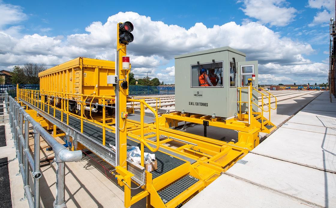 Bespoke traverser installed at York depot | Rail Business UK | Railway ...