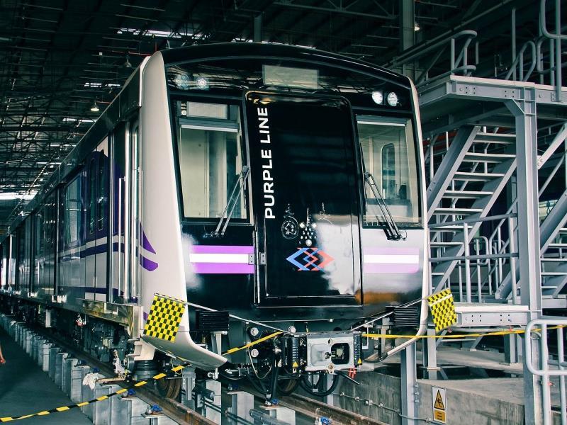 Testing starts on Bangkok’s Purple Line | News | Railway Gazette ...