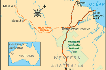 Australia: Pilbara automated operation - project map | Country profile ...