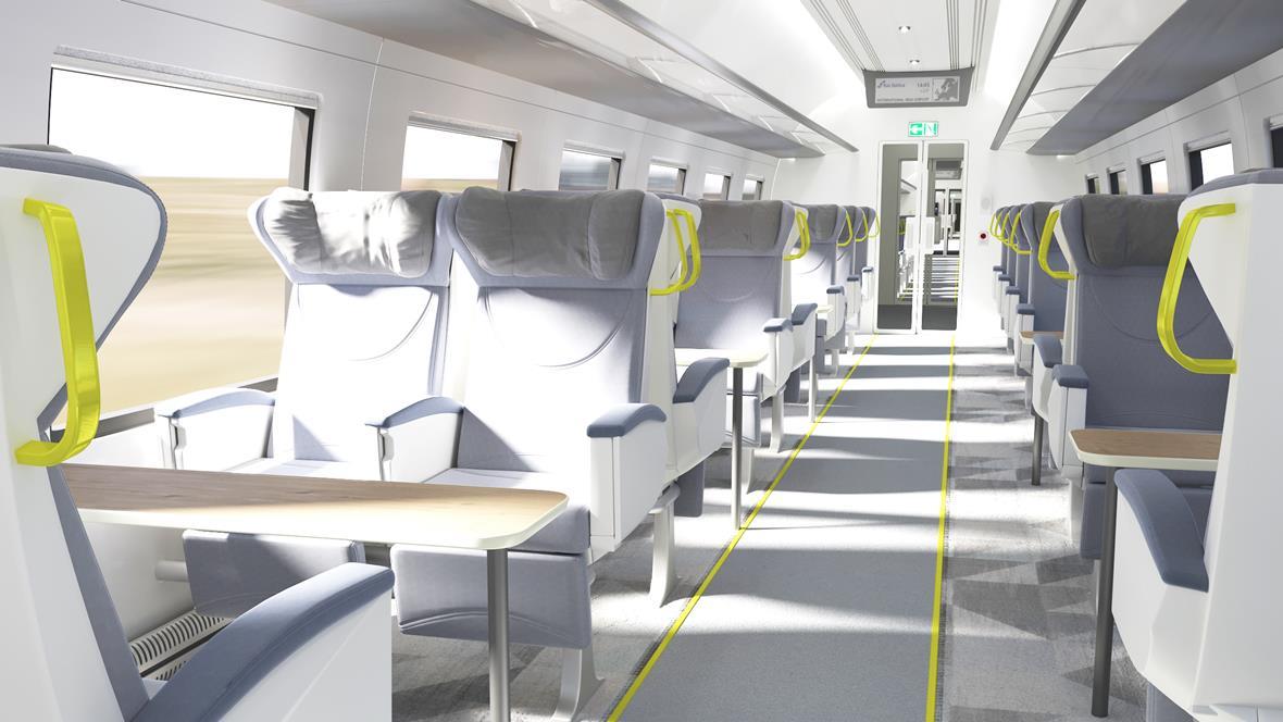 Rail Baltica concept trains inspired by sun, sea and sand | In depth ...