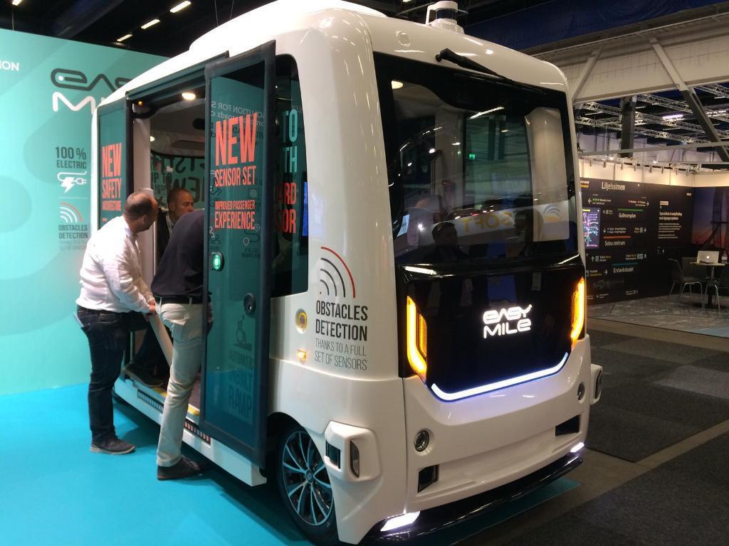 EasyMile driverless shuttle upgraded for unattended operation | Urban ...