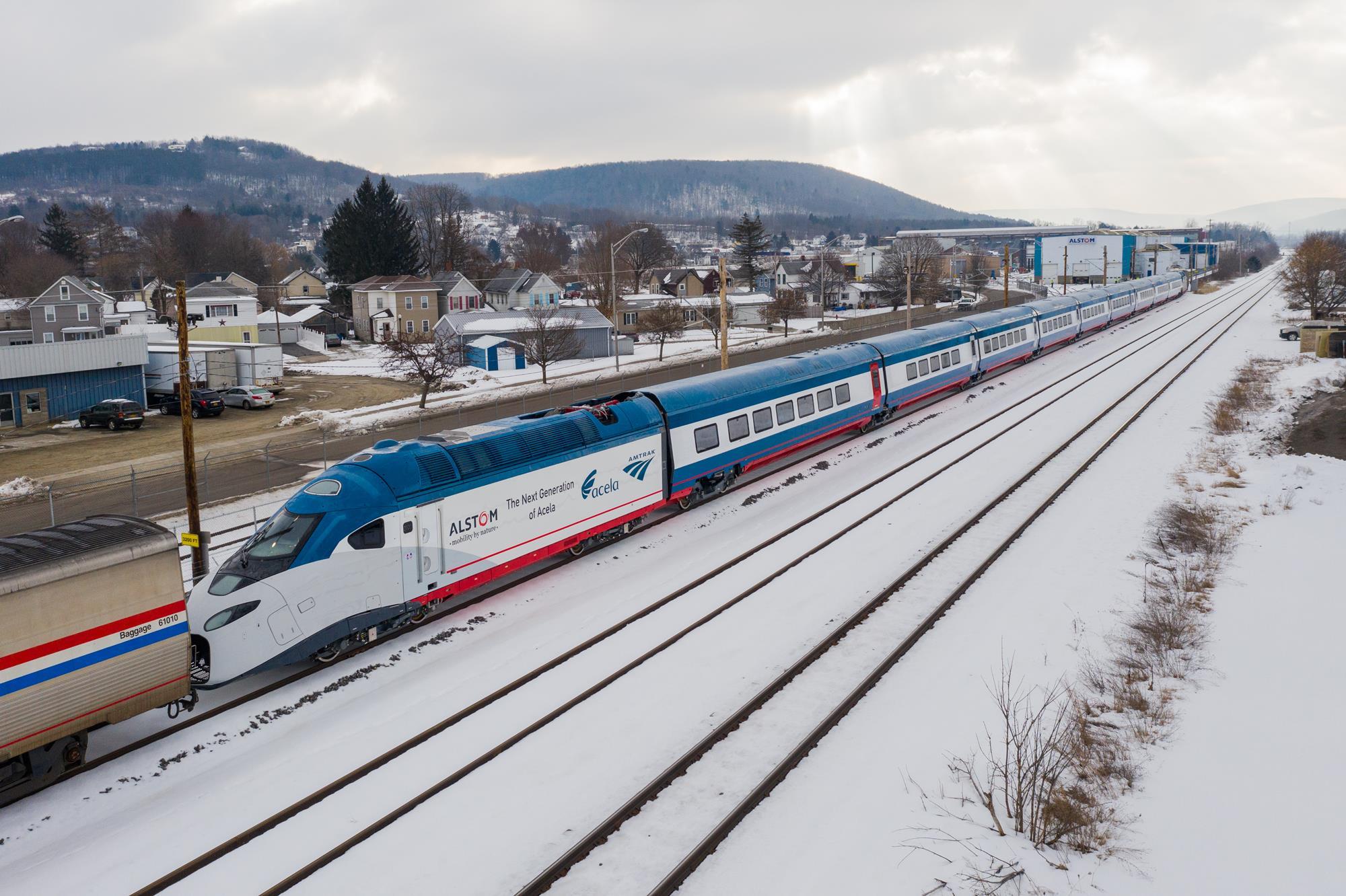 Amtrak’s first Avelia Liberty heads to Pueblo for testing | News ...