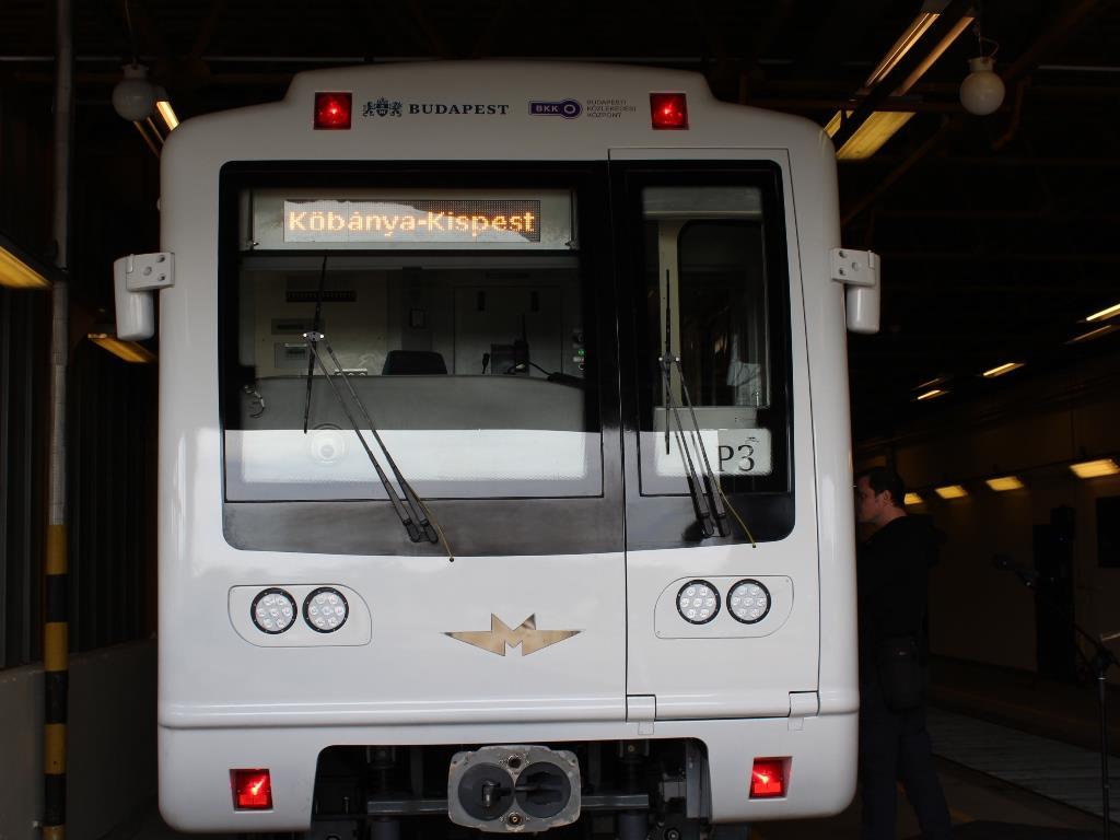 First refurbished Budapest Line M3 trainset enters passenger service ...