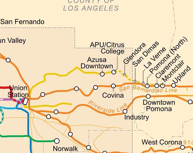 Foothill Gold Line extension construction begins | Urban news | Railway ...