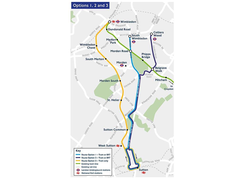 Sutton Link tram or bus rapid transit consultation opens | News ...