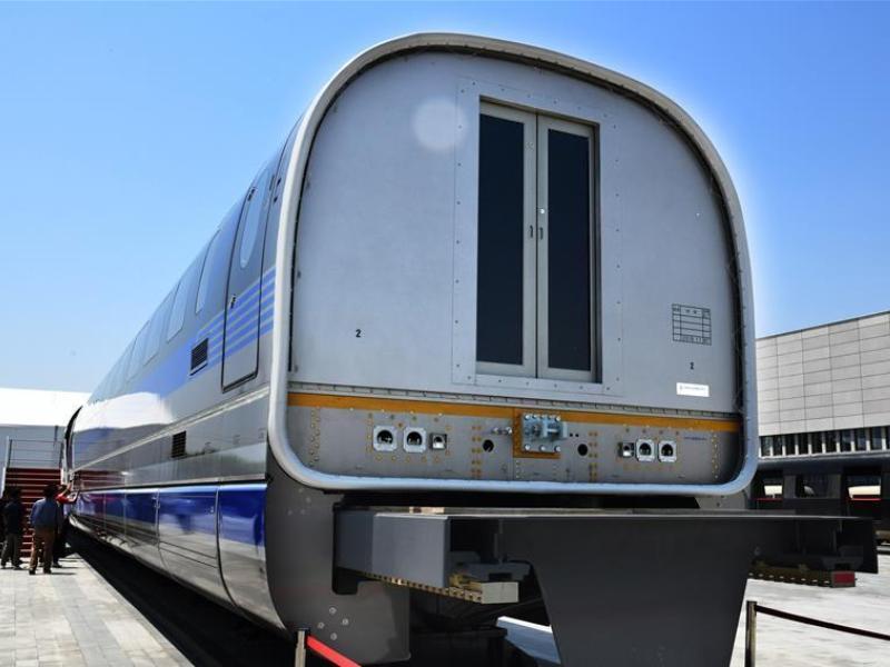 600 km/h maglev prototype unveiled | News | Railway Gazette International