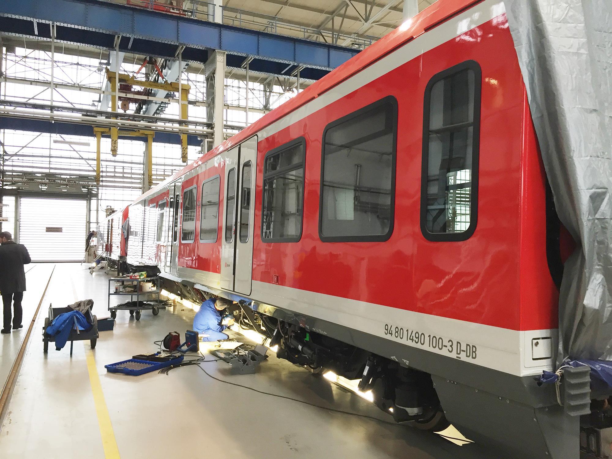 Hamburg S-Bahn trains take shape | News | Railway Gazette International