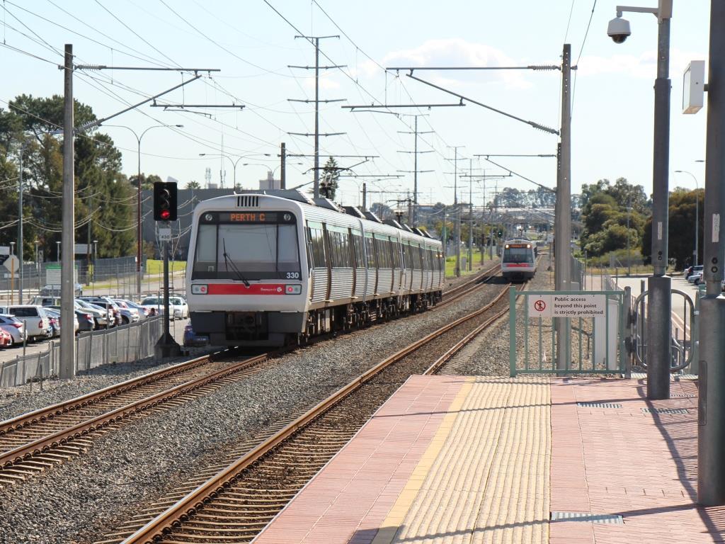 Mandurah Train Station Rail