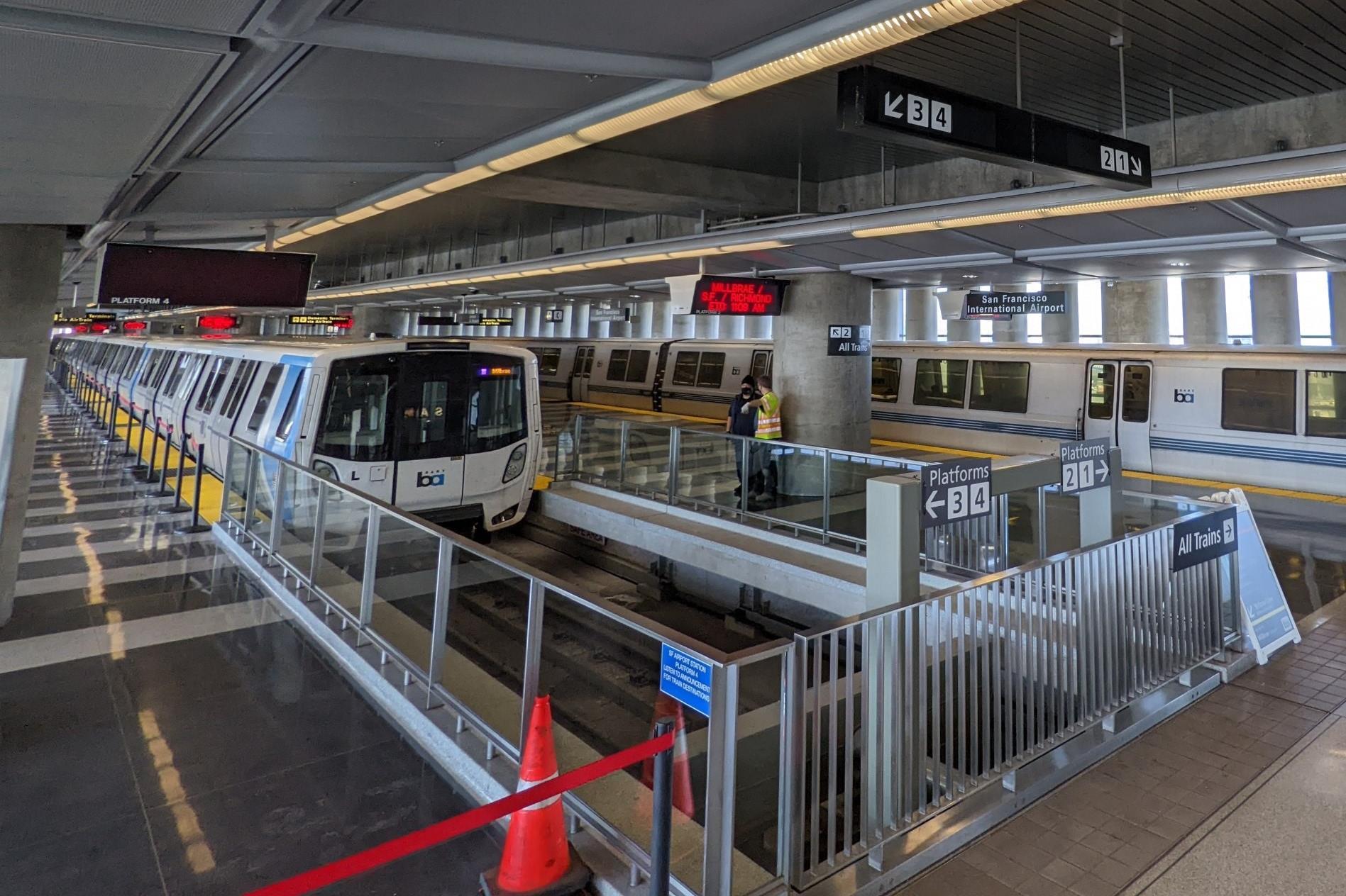 Bart Commuter Train