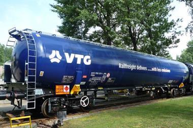 High-capacity tank wagons arrive in the UK | News | Railway Gazette International