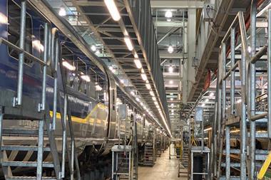Lighting improved at high speed train depot | News | Railway Gazette ...