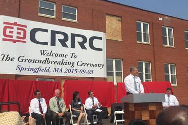 Groundbreaking ceremony for CRRC's US assembly plant | News | Railway ...