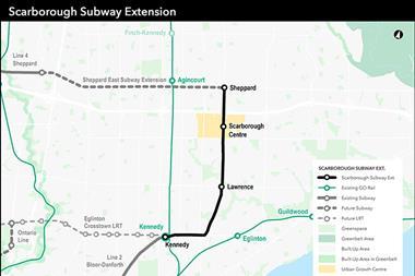 Progressive design-build model for Scarborough Subway Extension ...