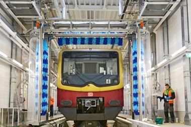 Longest train washing plant in Berlin enters service | News | Railway ...