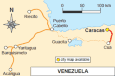 Venezuela - country map | Country profile | Railway Gazette International