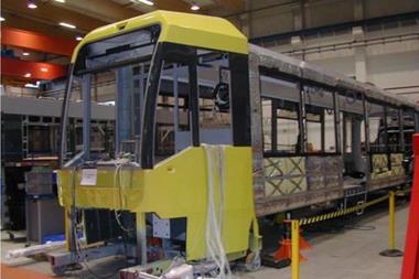 Manchester tram assembly underway | News | Railway Gazette International