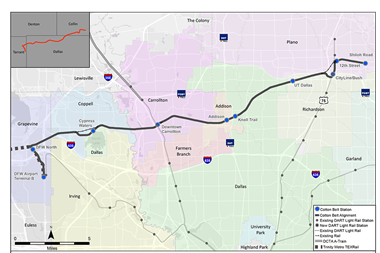 Silver Line access to Dallas/Fort Worth airport agreed | News | Railway ...