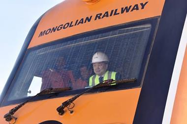 Mongolian iron ore line opened | News | Railway Gazette International
