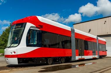 First Detroit tram arrives | News | Railway Gazette International