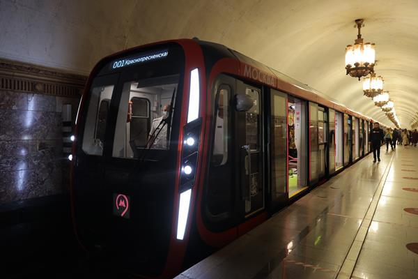 Moskva-2020 metro trains enter service | Metro Report International ...