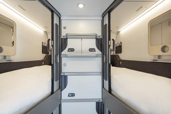 Next-generation Nightjet night train coach interiors unveiled | News ...