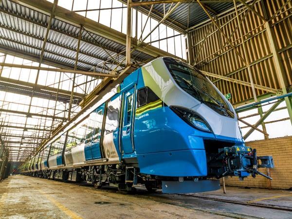 X’Trapolis Mega begins test running on PRASA network | News | Railway ...