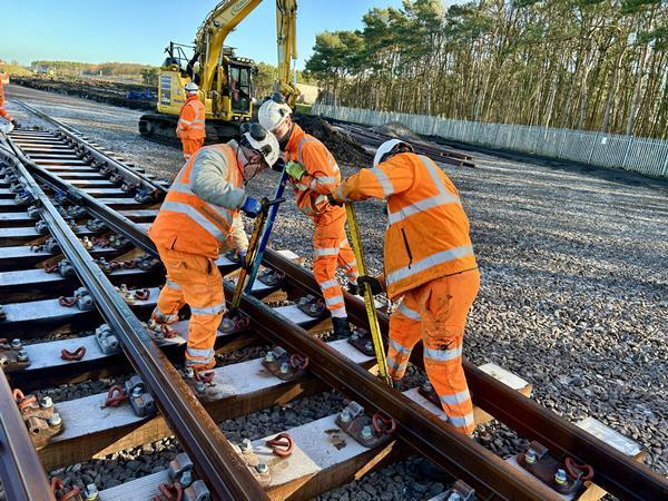 Electrification underway at Long Marston Rail Innovation Centre | Rail ...