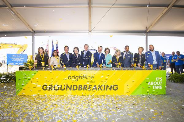 Ceremony launches Brightline West’s high speed link to Las Vegas | News ...