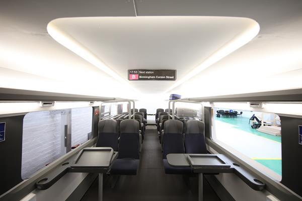 High Speed 2 train interiors designed for accessibility, comfort and ...