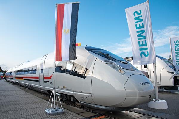 Velaro high speed train designed for Egypt’s hot and sandy conditions ...