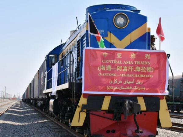 Chinese freight train reaches Hairatan | News | Railway Gazette ...