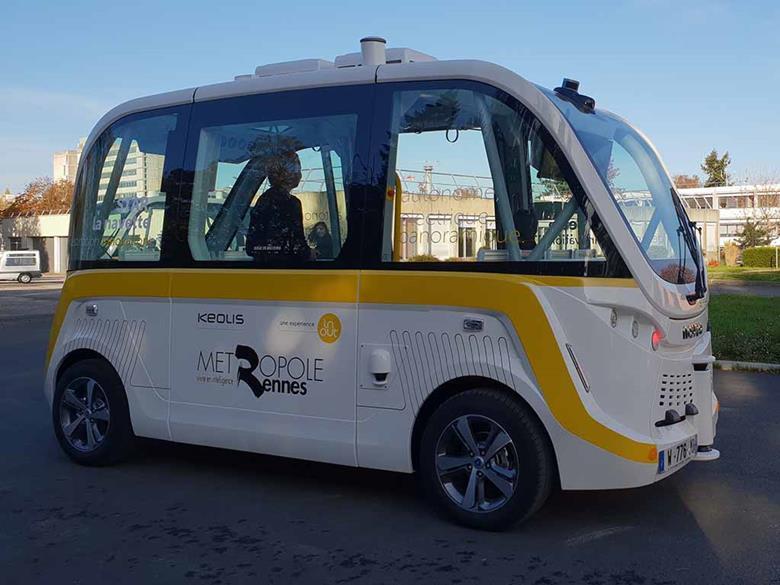 Driverless shuttle trial in Rennes | Metro Report International ...