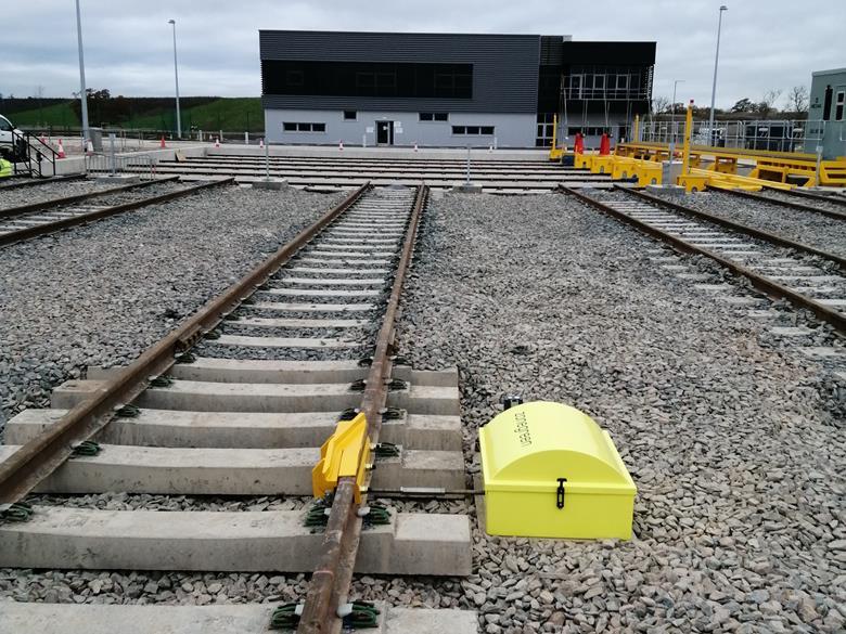 Derailers installed to protect DIRFT traverser | Rail Business UK ...