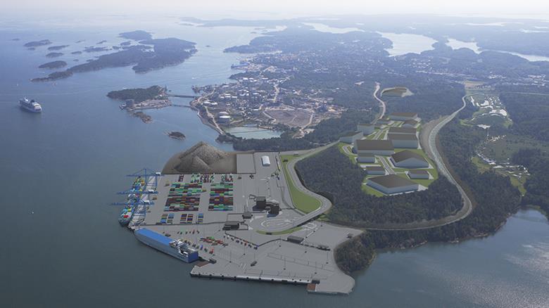 Stockholm Norvik Port connected to the rail network | News | Railway ...