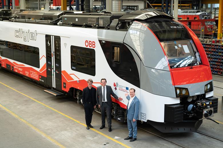 ÖBB unveils Tirol Cityjet EMU | News | Railway Gazette International