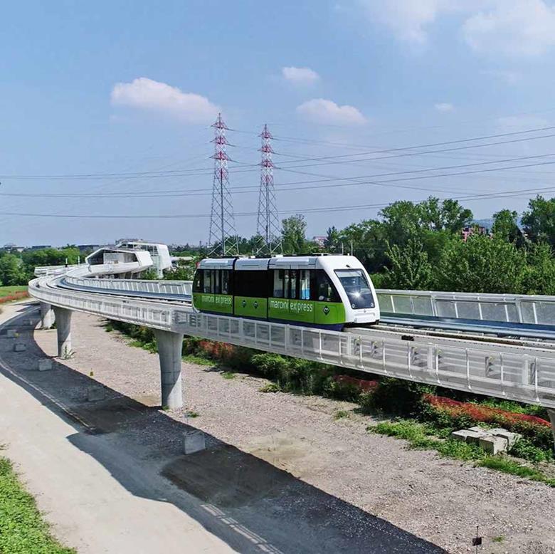 Marconi Express monorail opens in Bologna | Metro Report International ...