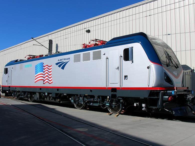 Siemens unveils Amtrak Cities Sprinter locomotive | News | Railway ...